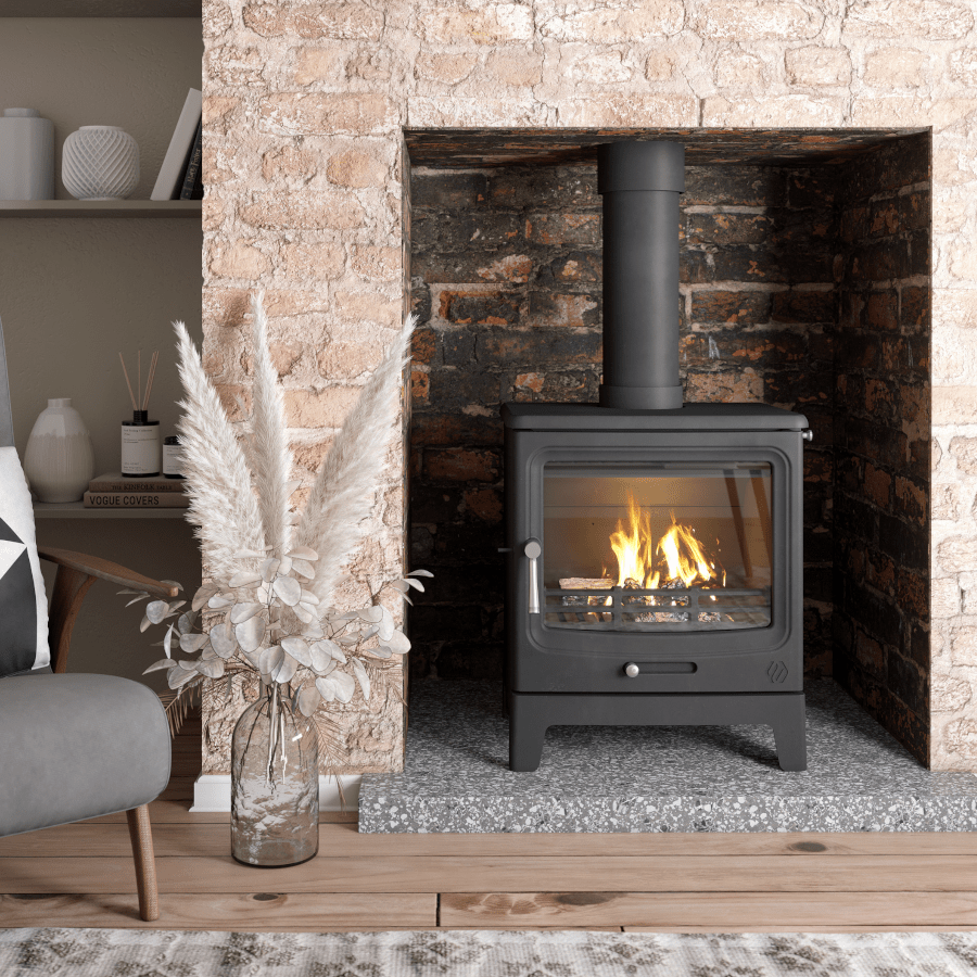 F2 VUE LANDSCAPE SE WOOD BURNING / MULTI FUEL STOVE - Complete Stoves