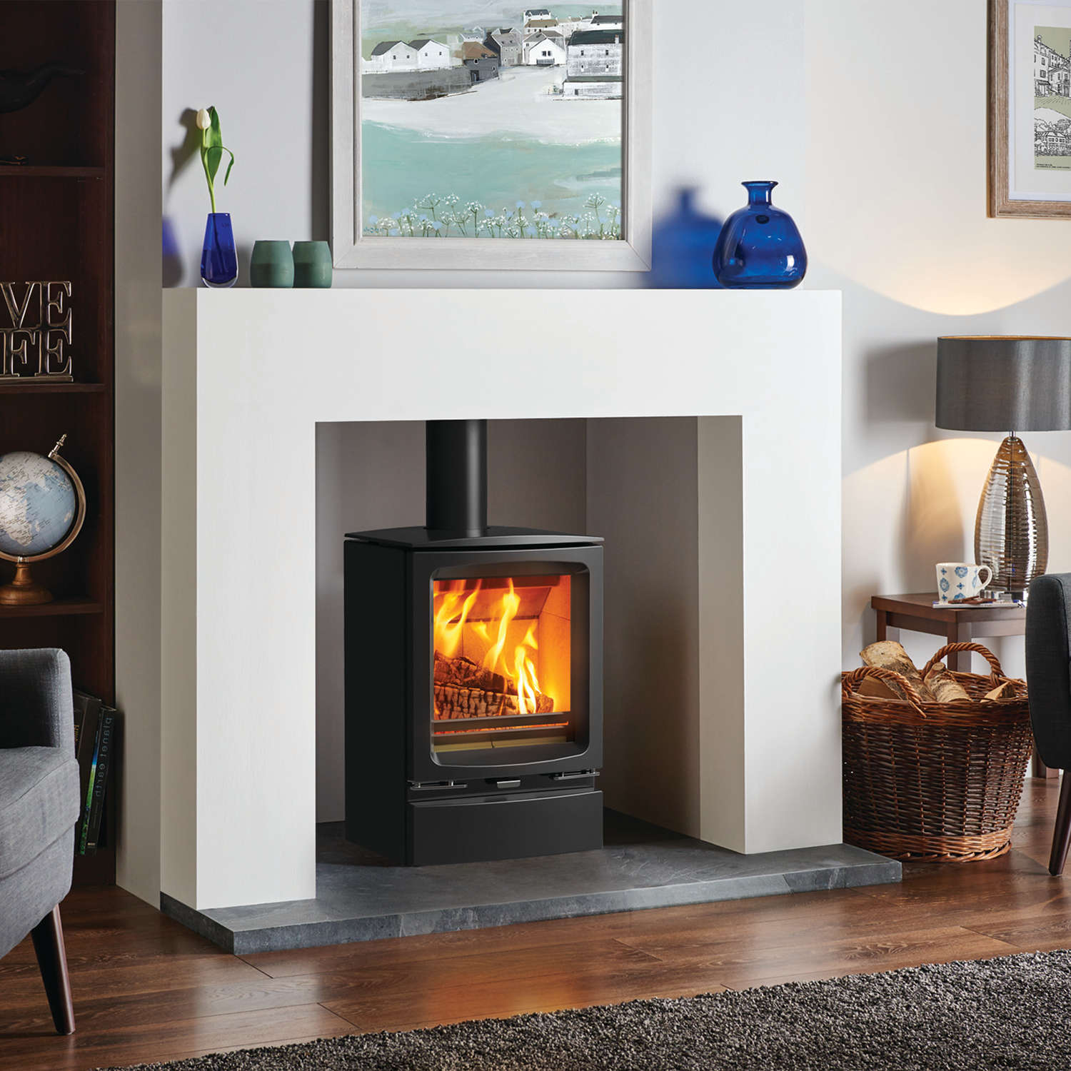 Stovax Vogue Midi Wood Burning Stove (Free Offers) - Complete Stoves